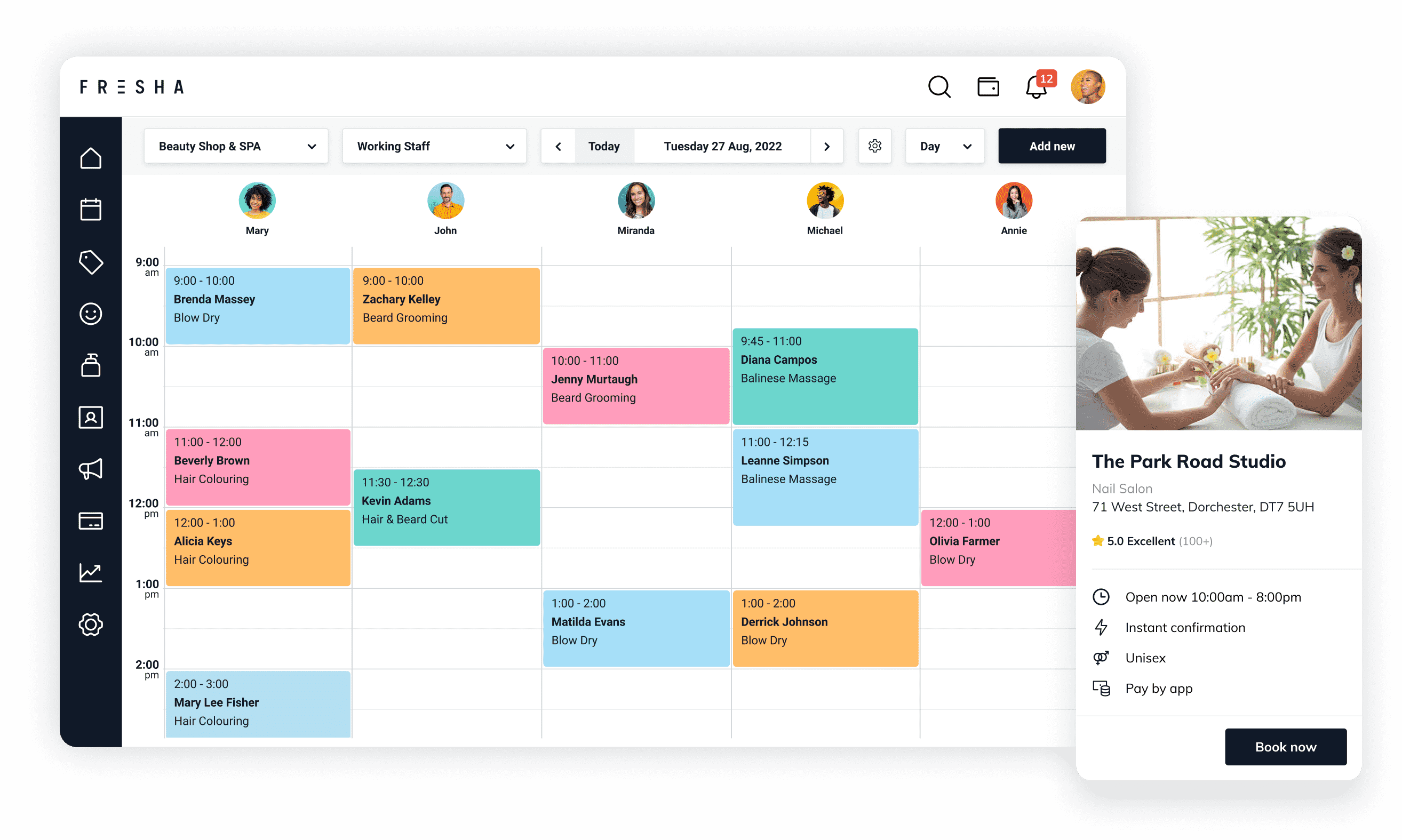 Fresha Nail Salon Software Nail Salon App Nail Salon Scheduling